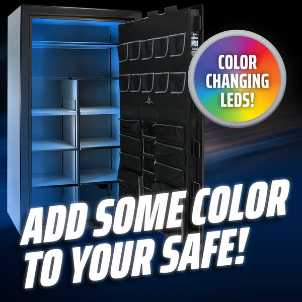 Liberty Multicolor Clearview LED Safe Light Kit | Red, Blue...