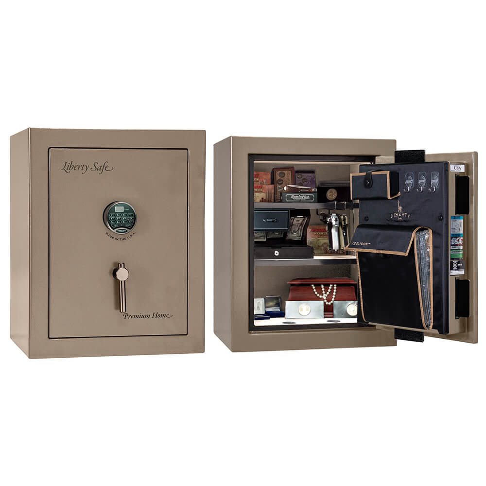 Liberty Premium LP08 Home Safe | Made in USA | 2 Hour Fire Rating