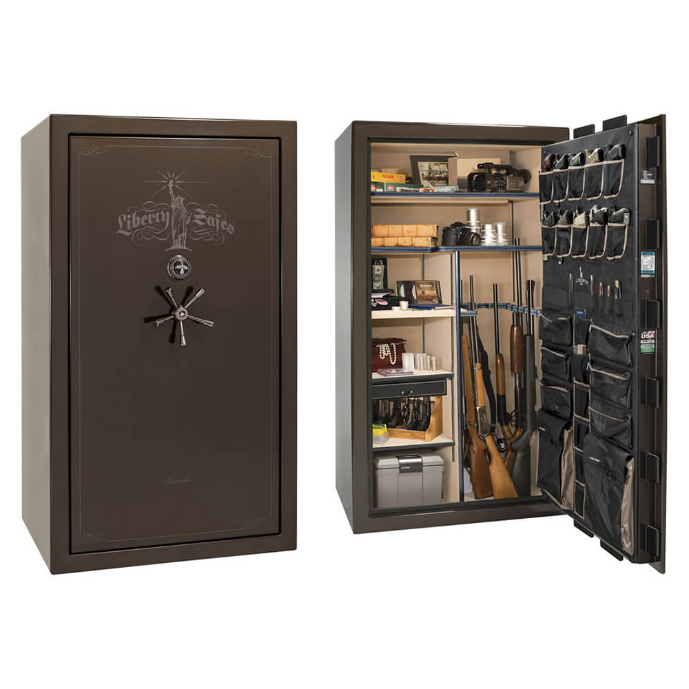Liberty Lincoln 50 LX50 Gun Safe | 2 Hours Fire | 40 Long Guns | UL RSC